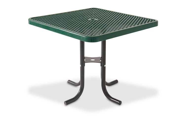 Belson | Gallery | 361L-V | Square Food Court Table with Diamond ...