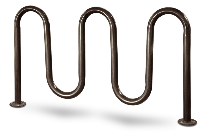 Belson | Gallery | 5805SM | Contemporary Loop Bike Rack