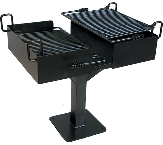 Belson | Gallery | 627SM | Cantilever Pedestal Grill