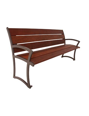 Belson | Gallery | 71-I6 | Madison Collection Ipe Wood Park Bench
