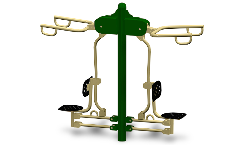 Belson | Gallery | 78000008 | Two Person Lat Pull Down | In-ground Mount