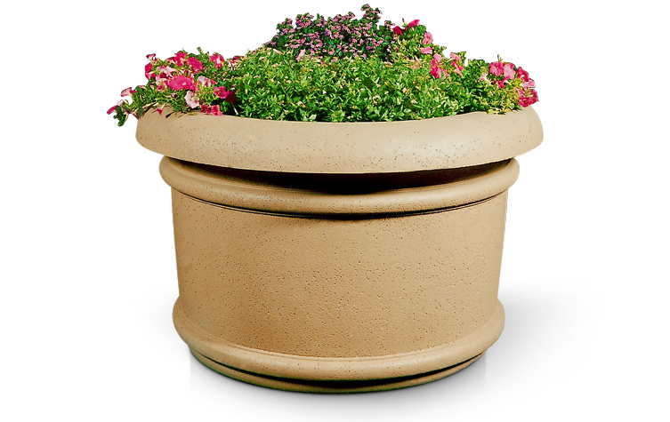 Belson | Gallery | A-5 | Large Round Planters | Aurora Series