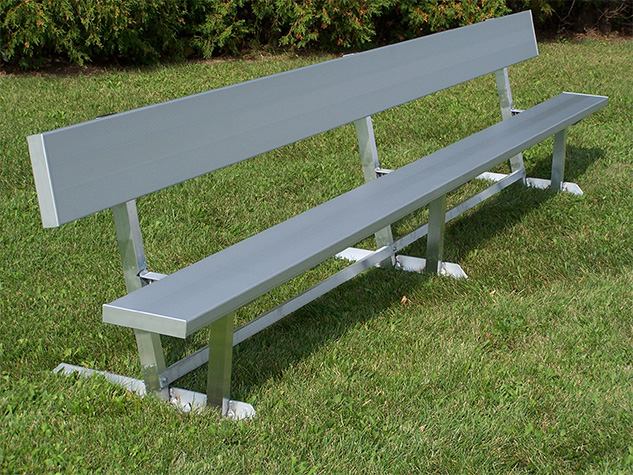Belson | Gallery | AB15WB-S | Team Series Aluminum Player Benches