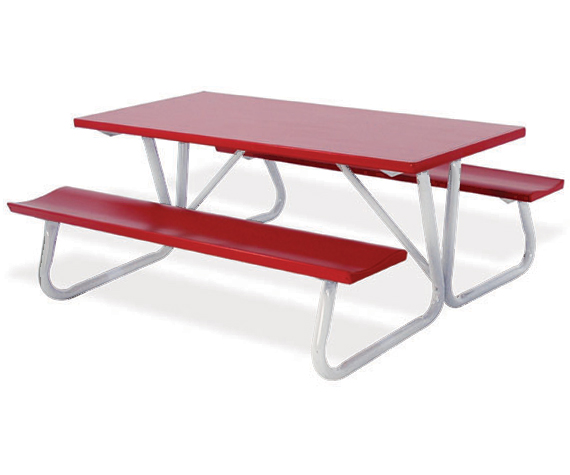Belson | Gallery | AT6-P | Aluminum Powder-Coated Picnic Tables
