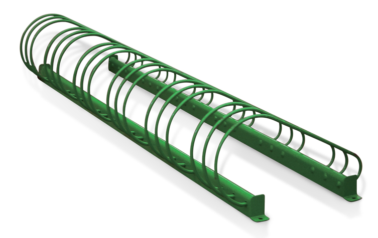 Belson | Gallery | BR12 | Ground Loop Bike Rack | 12 Bikes