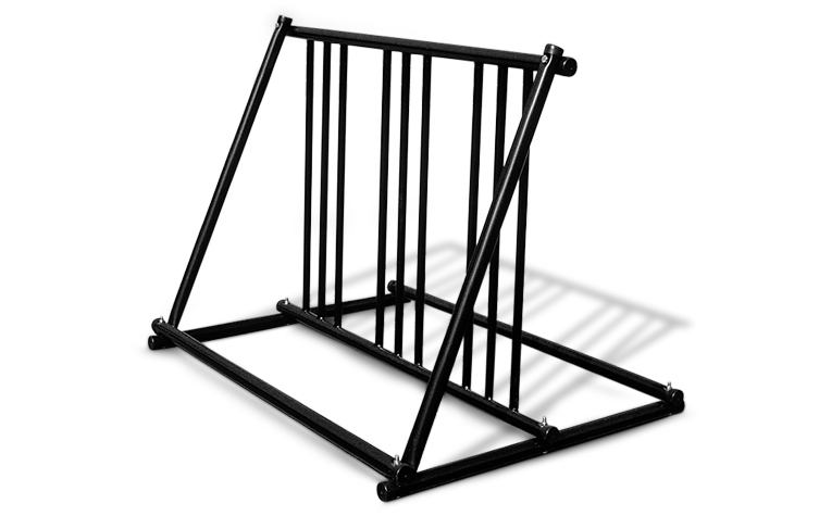 Belson | Gallery | BR20-B | Space Saver Bike Rack | Powder-Coated Black
