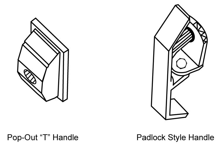 Belson | CloserLook | Steel Bike Locker Handle Styles