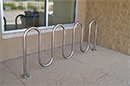 Belson | Gallery | CBBR-9UR-SS | Stainless Steel Round Tube Wave Bike ...