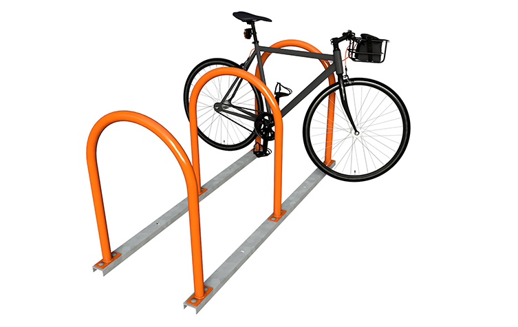 Belson | Gallery | HR-B3RAIL-EPX | Hoop Racks on Rail Mount