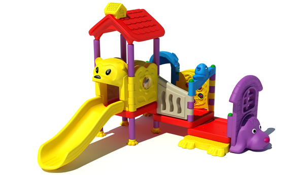 KidsCenter™ 4 Playground Sets | Playground Equipment | Belson Outdoors®