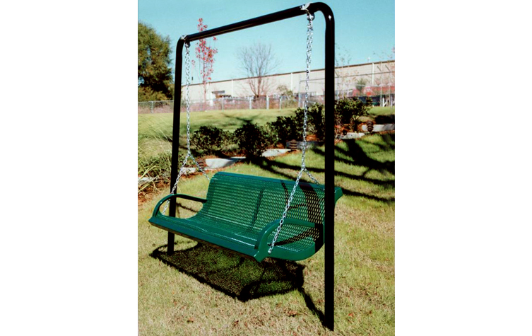 Belson | Gallery | M6WB-I-SWING | Bench Swing w/Contoured Back and Arms ...
