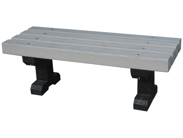 Belson | Gallery | P-140 | 4' Recycled Plastic Dura Bench