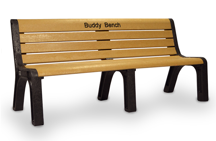 Belson | CloserLook | Recycled Plastic Park Bench | Buddy Bench