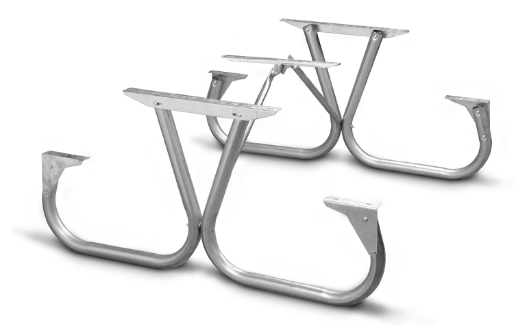 Belson | Gallery | PC-WF | Park Chief Galvanized Picnic Table | Frame Kit