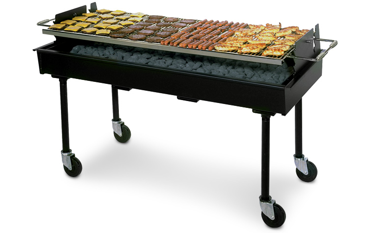 Belson | Gallery | PG-2460-I | PORTA-GRILL® I Commercial Barbecue Grill ...
