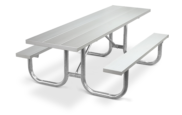 Belson | Gallery | PMG-HAA | Anodized Aluminum Park Master Picnic Table ...