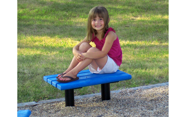 Belson | Gallery | RP2NB-S | Park Scapes® Kids Bench with Backrest ...