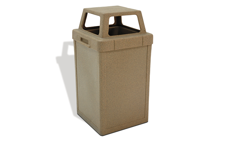 Belson | Gallery | TF1019 | 24 Gallon Square Plastic Waste Receptacle ...