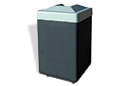 Belson | Gallery | TF1025 | 53 Gallon Square Plastic Waste Receptacle ...