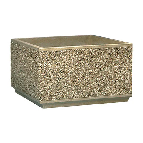 Belson | Gallery | TF4195 | Form Square Concrete Planters