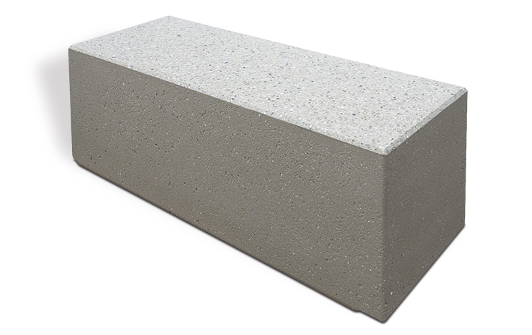 Belson | Gallery | TF5117 | Solid Rectangular Concrete Bench