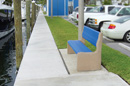 Belson | Gallery | TF5966 | Metal-ArmorSM and Concrete Bench