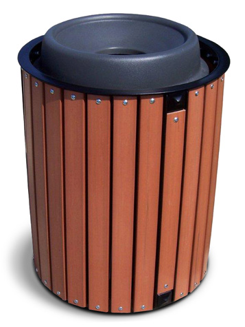 Belson | Gallery | TTR-R | Township Trash Receptacle | Recycled Plastic ...