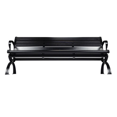Belson | 360° View | cbpb-6a1b-bk | Aluminum Park Bench